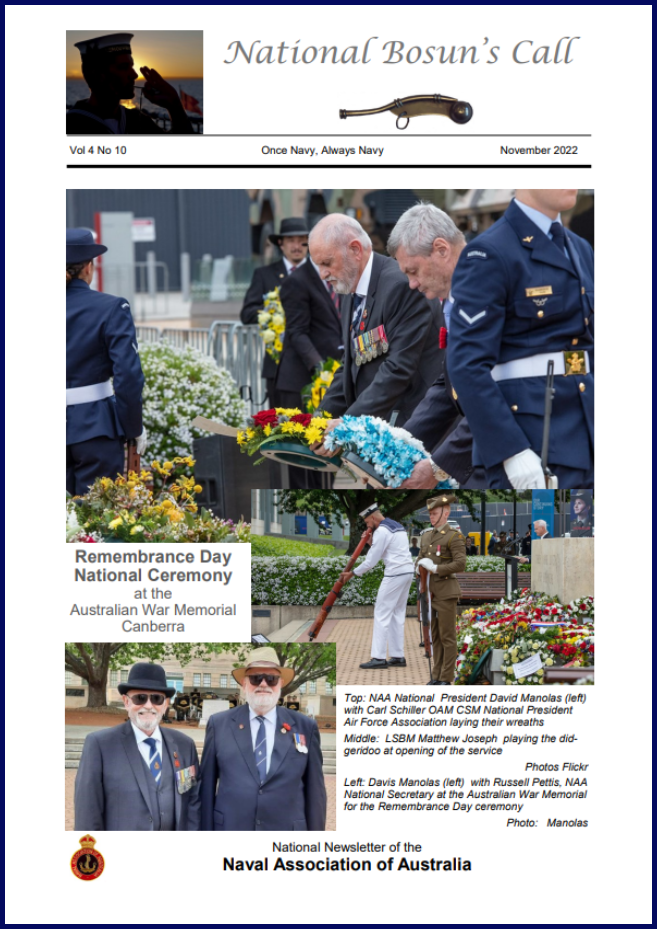 Bosun's Call - National Edition | Naval Association of Australia