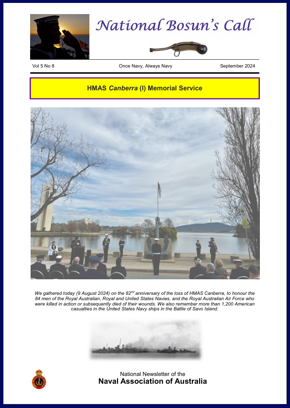 Sections | Naval Association of Australia