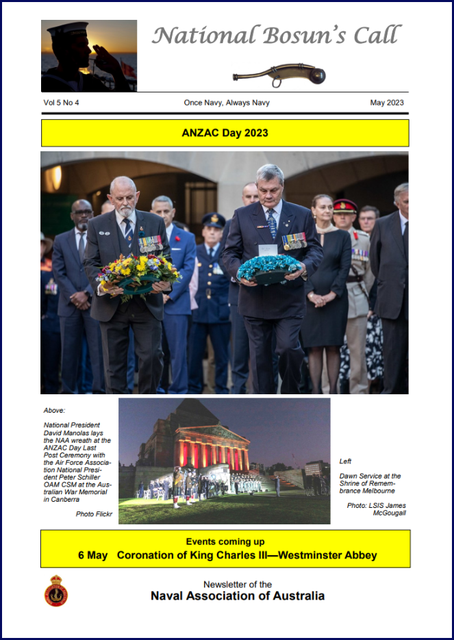Bosun's Call - National Edition | Naval Association of Australia